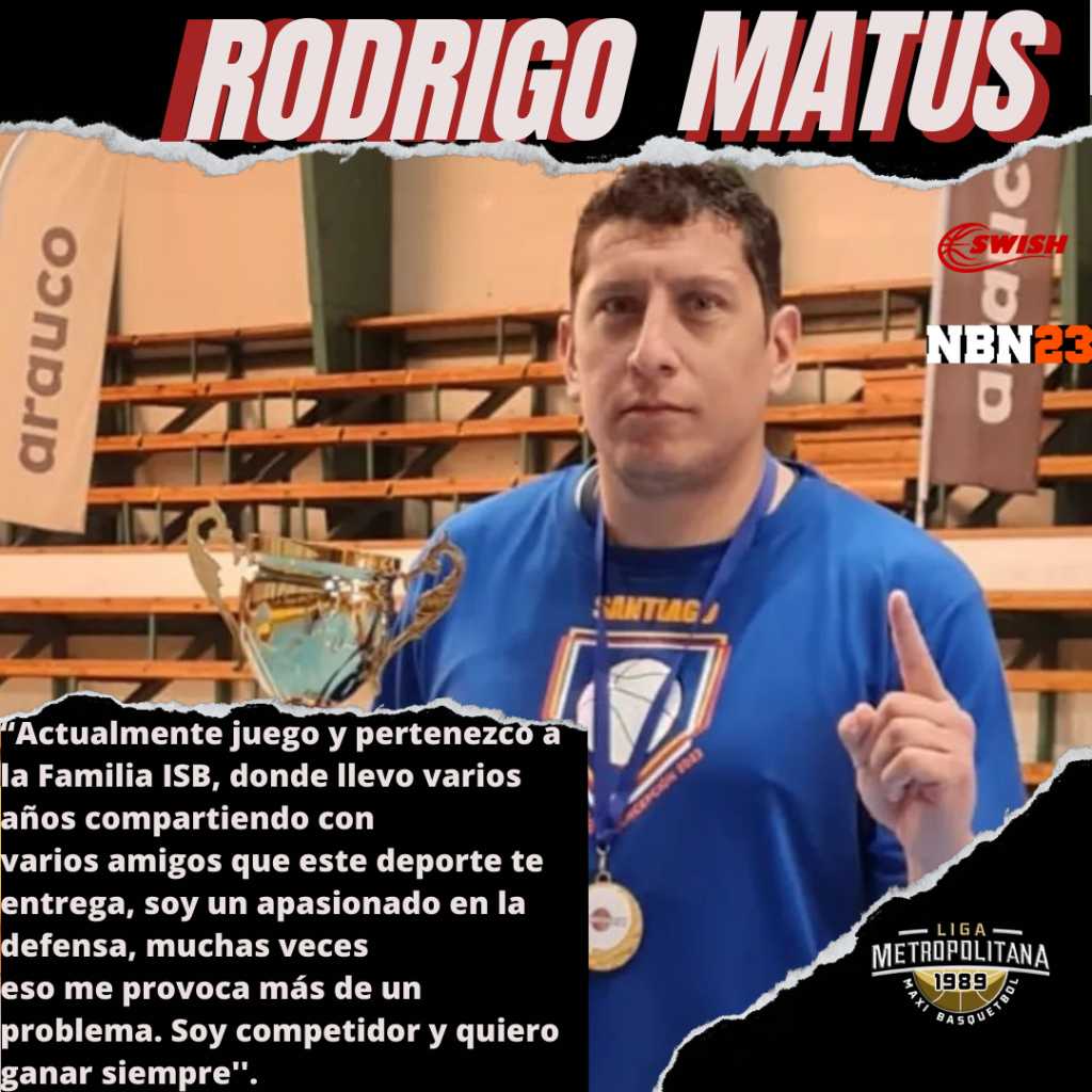 La Metro eres tú: Rodrigo Matus – Maxibasquetbol
